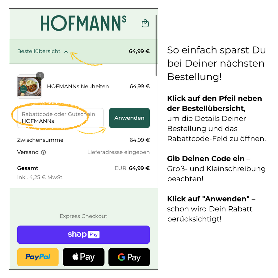 So funktioniert's | HOFMANNs